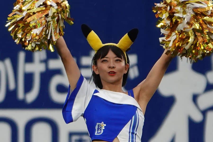DeNAチアがピカチュウに変身 “本家”とコラボしてスペシャルパフォーマンス披露 | 野球 | スポーツブル (スポブル)